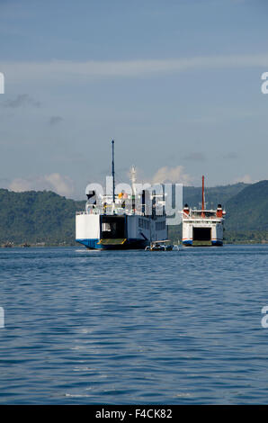 Indonesia, Island of Lombok, Lembar. Port area around Lembar, car Stock ...