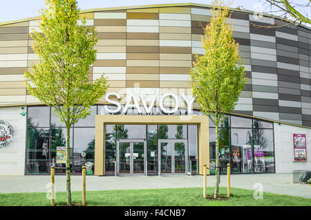 Savoy cinema, Corby, England Stock Photo - Alamy