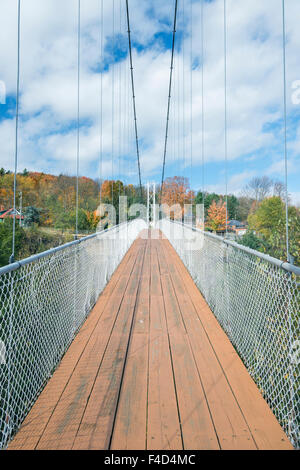 Canada, Quebec, Eastern Townships, Coaticook, Parc de la Gorge ...