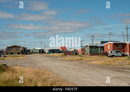 Canada, Nunavut, Hudson Bay, Kivalliq Region, Arviat. Margaret Aniksak ...