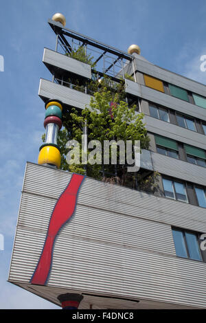 Detail on the Fernwarme Power Plant, Vienna, Austria Stock Photo - Alamy