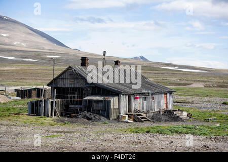 Russia, Chukotka, Chaplino Village, Chukchi man performing traditional ...