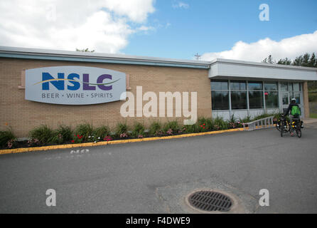 The NSLC in Baddeck, Nova Scotia Stock Photo - Alamy