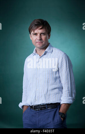 Richard Beard, the British novelist, at the Edinburgh International ...