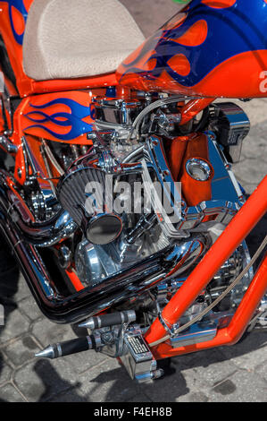 USA, Florida, Daytona Beach, customized bike, bike week Stock Photo - Alamy