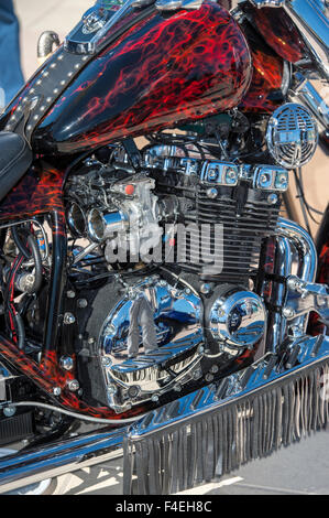 USA, Florida, Daytona Beach, customized bike, bike week Stock Photo - Alamy