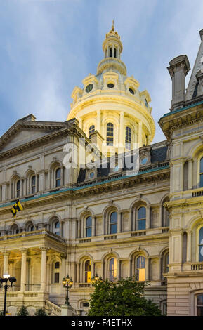 Imposing architecture of the Baltimore City Hall Stock Photo - Alamy