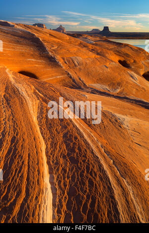 USA, Utah. A weathering pit at Lake Powell. Credit as: Don Paulson ...