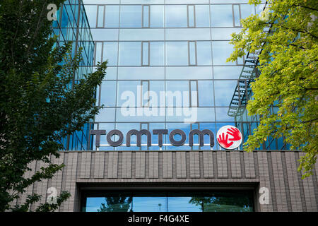 TomTom Amsterdam, HQ, headquarters, head office. Dutch manufacturer of ...