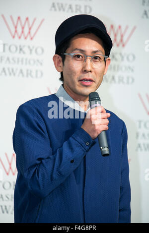 Yui Hashimoto designer of ETHOSENS brand attends the Tokyo Fashion ...