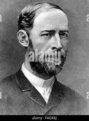 Heinrich Hertz 1857-1894 German Physicist Stock Photo - Alamy