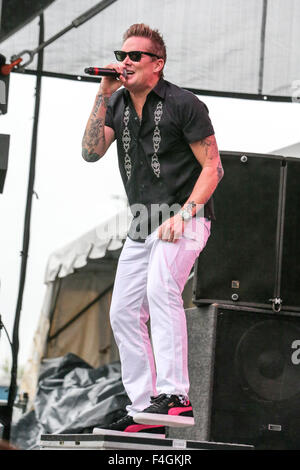 Music Artist SUGAR RAY performs at the Red Hat Amphitheater in North ...
