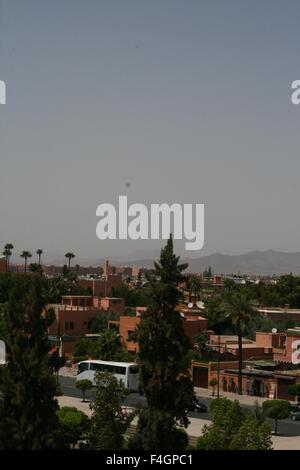 Aerial view of Marrakesh, Morocco Stock Photo - Alamy