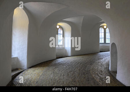 Inside the Round Tower, Copenhagen, Denmark, Europe Stock Photo - Alamy