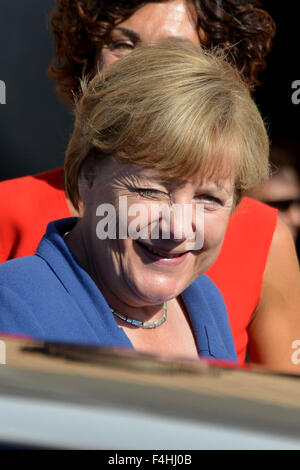 Angela Merkel visits Expo 2015 in Milan Featuring: Angela Merkel ...