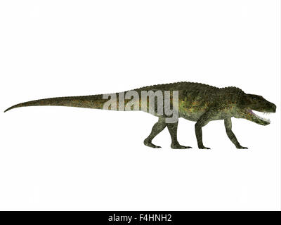 Postosuchus was a aquatic predatory reptile that lived in North America ...
