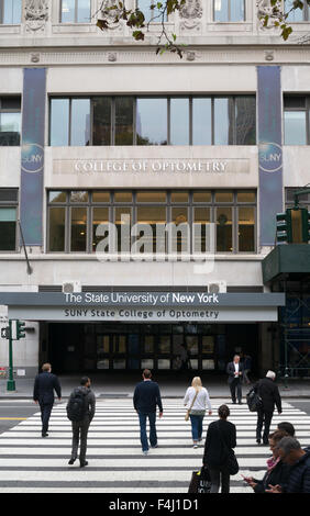 SUNY College of Optometry, New York City, USA Stock Photo - Alamy