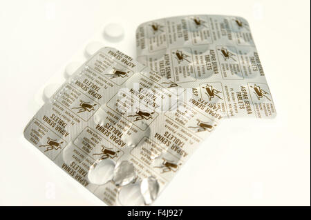 Box of senna tablets (senna pods) a herbal medicinal product for the ...