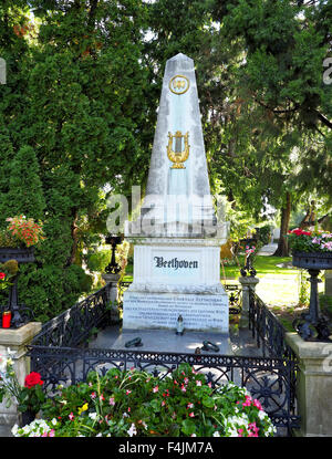 Beethoven s Grave in Zentralfriedhof Central Cemetary Vienna Stock ...