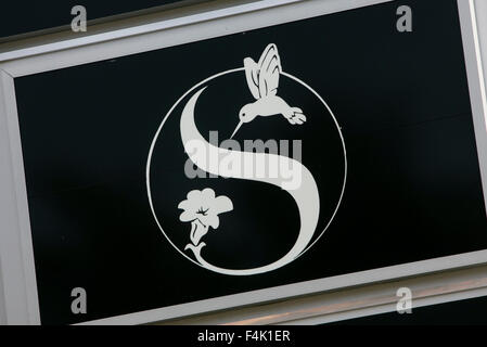 A logo sign outside of the headquarters of Mars Symbioscience in ...