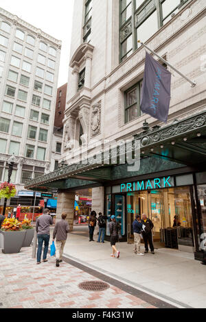 The new Primark store, Summer Street, Boston, Massachusetts; the first ...