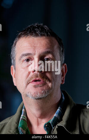 Mark Billingham, the English novelist and crime writer, at the ...