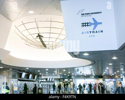 Jamaica AirTrain Station, Jamaica , Queens, NYC, USA Stock Photo - Alamy