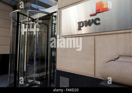 PWC (PricewaterhouseCoopers) office - Washington, DC USA Stock Photo ...