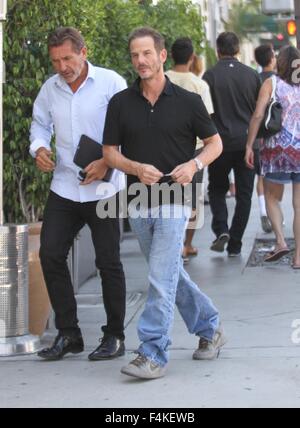 Peter Berg has lunch at E Baldi in Beverly Hills Featuring: Peter Berg ...