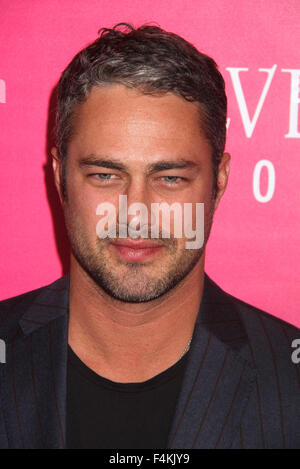 Taylor Kinney attends the premiere of "Rock The Kasbah" at the AMC ...