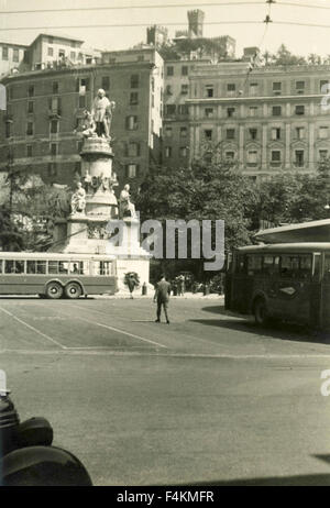Piazza Acquaverde, Genoa, Italy Stock Photo - Alamy