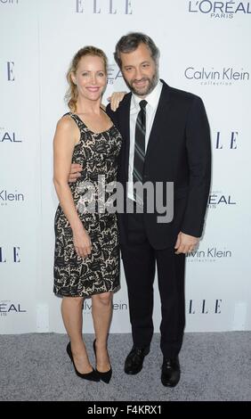 Leslie Mann and Judd Apatow at the "Women in Film Crystal and Lucy ...