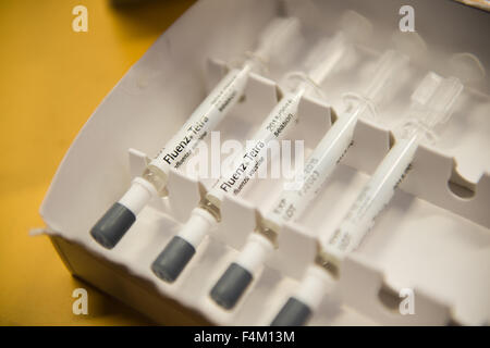 Doses of Fluenz Tetra influenza flu nasal spray vaccine for treating ...