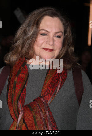 Actress Kathleen Turner attends the New York Premiere of "Spotlight" at ...