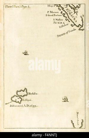 Gulliver's Travels : A Voyage to Lilliput by Jonathan Swift, originally ...