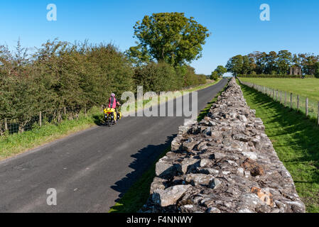 Cycle touring on route 72 National Cycle network Hadrian's Wall cycle ...