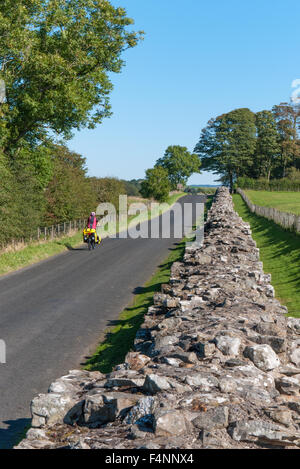 Cycle touring on route 72 National Cycle network Hadrian's Wall cycle ...