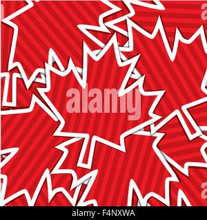 Scatter Canada Day card in vector format Stock Vector Image & Art - Alamy