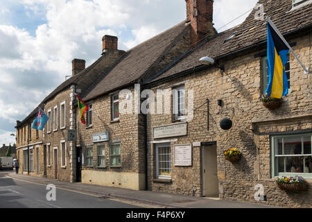 Fairford Town Centre, Gloucestershire, UK Stock Photo - Alamy