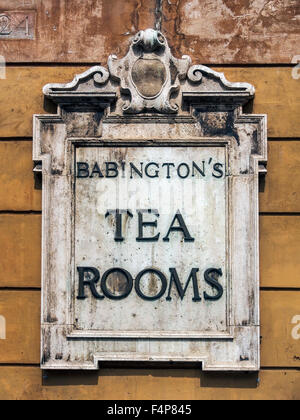 Babington's Tea Rooms in Piazza Di Spagna in Rome, Italy Stock Photo ...