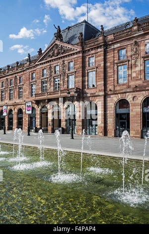The Aubette, historical building on Place Kléber in Strasbourg, Alsace ...