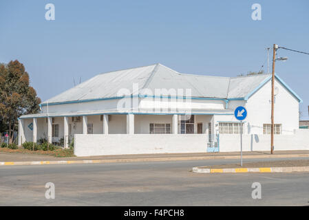 BRANDVLEI, SOUTH AFRICA - AUGUST 24, 2015: A township in Brandvlei, a ...