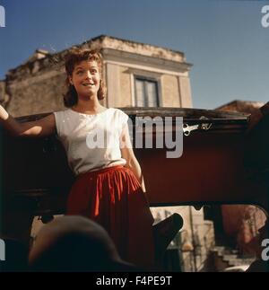 Romy Schneider / Scampolo / 1957 directed by Alfred Weidenmann Stock Photo - Alamy