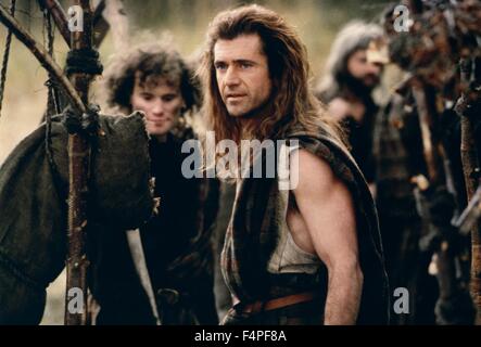 Braveheart (1995) directed by Mel Gibson and starring Mel Gibson, Sophie Marceau and Patrick ...