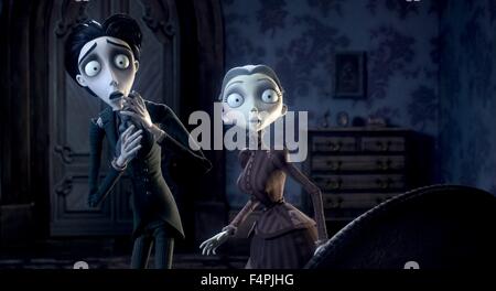 Victoria Everglot, voiced by EMILY WATSON, and Barkis Bittern, voiced ...