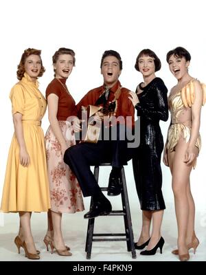 Jan Shepard, Liliane Montevecchi, Elvis and Dolores Hart. King Creole ...