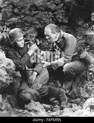 Lew Ayres & Louis Wolheim Film: All Quiet On The Western Front (USA ...