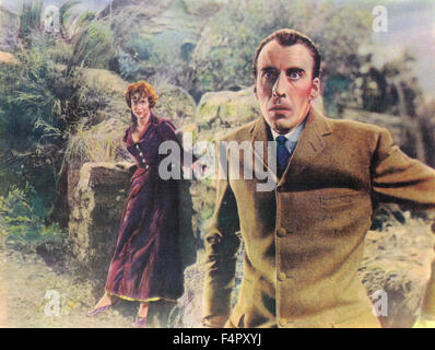 THE HOUND OF THE BASKERVILLES, Marla Landi, Christopher Lee, 1959 Stock ...