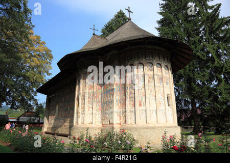 Humor Monastery located in Manastirea Humorului, about 5 km north of ...