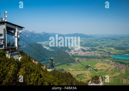 Germany, Bavaria, Fussen, the Tegelbergbahn cable car Stock Photo - Alamy